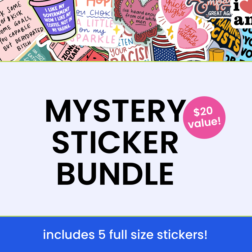 Mystery Sticker Bundle – Mouthy Broad